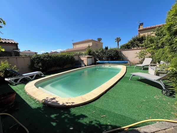 Villa Piscine 6 Personnes - Canet-en-Roussillon