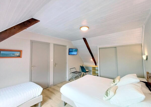 Pension 'Chambre D'hôte 3 De Kerantum' Mit Gemeinsamer Terrasse, Gemeinsamem Garten Und Wi-fi - Douarnenez