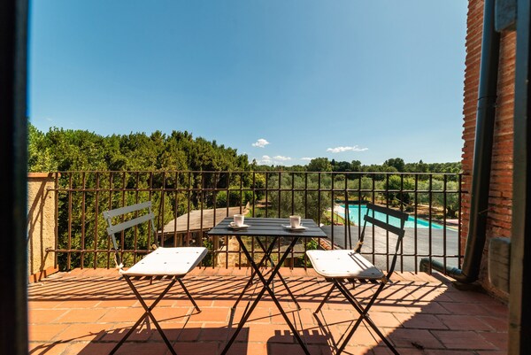 Cottage 'Du Mas De L'horte' With Mountain View, Wi-fi And Air Conditioning - Thuir