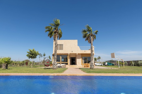 Quiet Family Villa | Pool - Farm - Sun  - Mountain View - 阿加迪爾