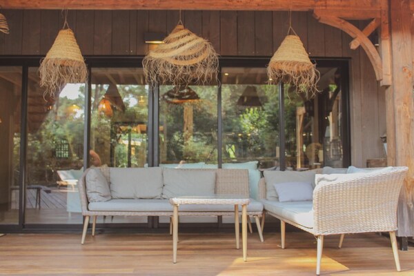 Exceptional Villa Between Basin And Ocean With Swimming Pool - Arcachon