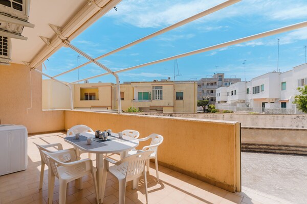 Apartment 'Giselle A Otranto' With Balcony, Wi-fi And Air Conditioning - Otranto