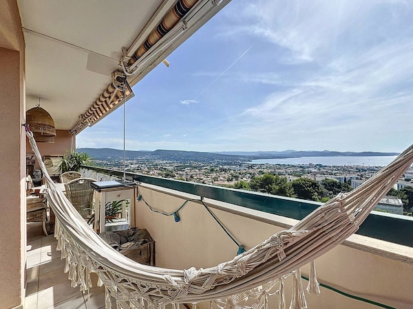 Appartement T4 Avec Vue Mer à La Ciotat, Wifi Et Parking Inclus - La Ciotat