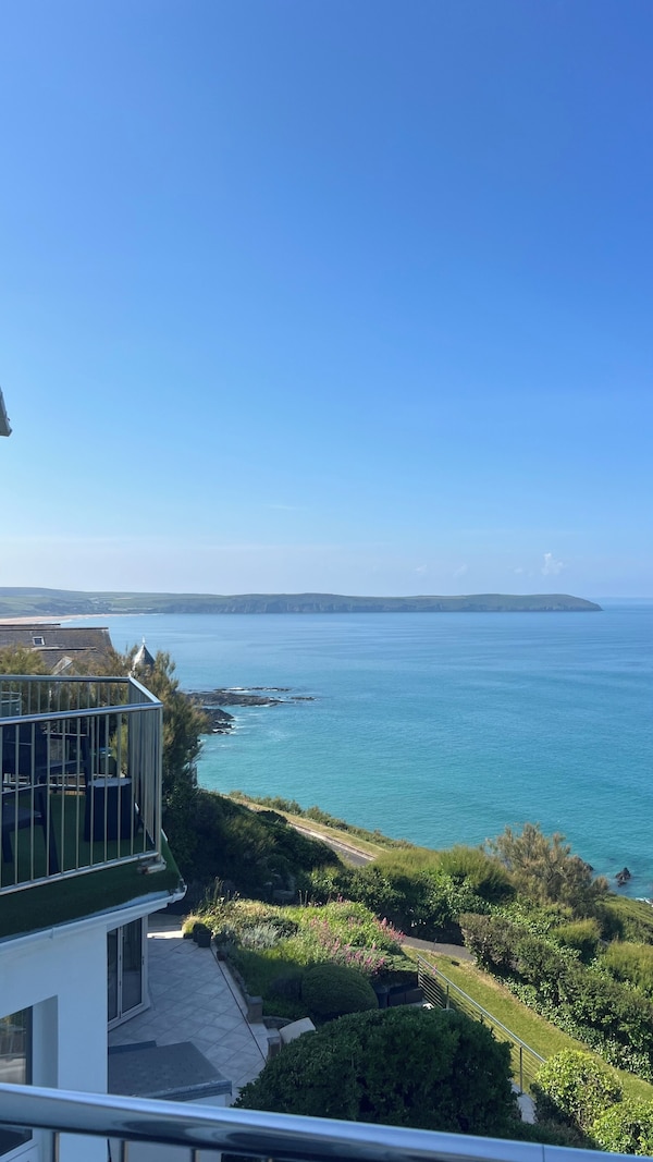 Coastal Ground-floor Apartment With Sea Views Dog Friendly - Woolacombe