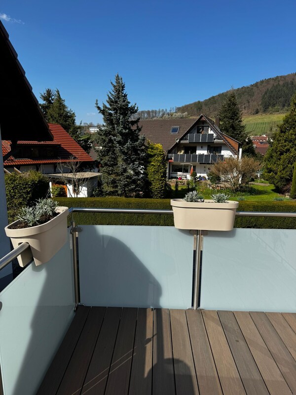 Ferienwohnung 'Bra Wa' Mit Bergblick, Privater Terrasse Und Wi-fi - Ringsheim