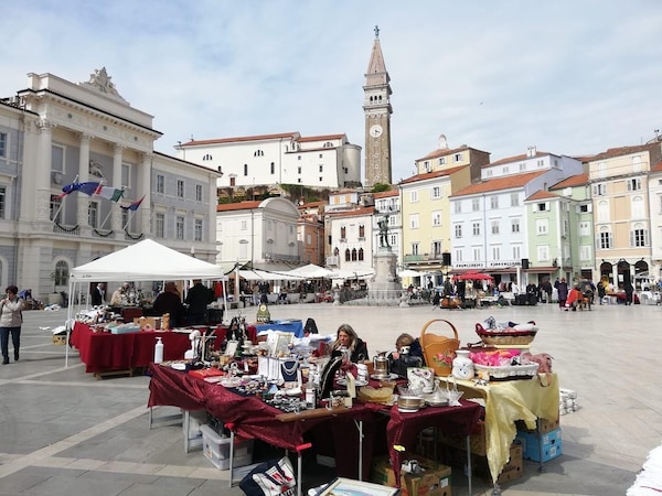 Holiday House Piran For 1 - 4 Persons With 1 Bedroom - Row House - Salvore