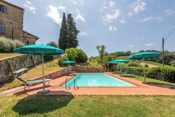 Appartement 'Uva' Avec Piscine Privée, Wi-fi Et Climatisation - Certaldo