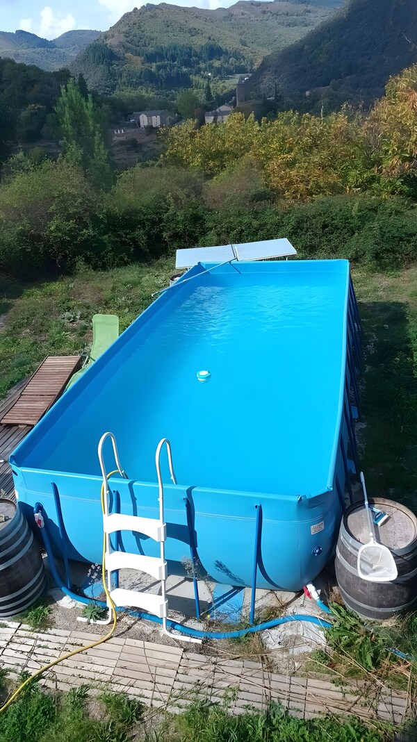 Chalet "En Cévennes" Avec Piscine Privée, Vue Montagne Et Nature à Perte De Vue - Mont Aigoual