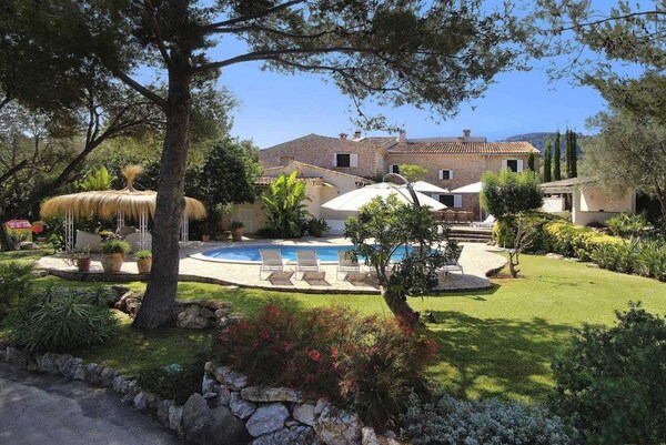 Villa 'Verd Vall De Colonya' With Mountain View, Wi-fi And Air Conditioning - Pollença