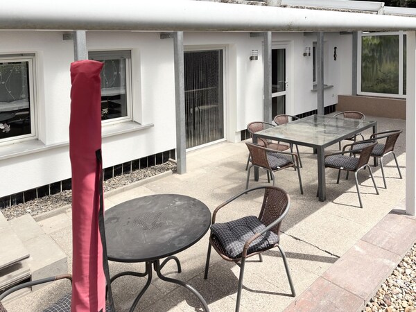 Bungalow Mit üBerdachter Terrasse Im Harz - Harz
