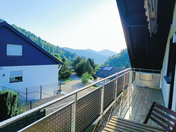 Apartment With Panoramic Balcony With Reading Material, Games And Fitness Room - Gernsbach