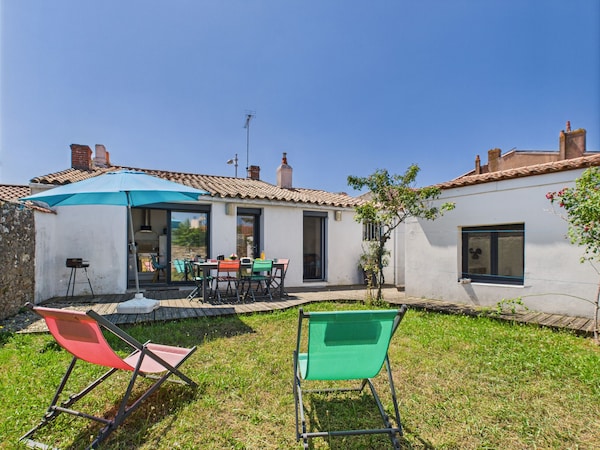 House With A Garden Annex For 6 - Château-d'Olonne