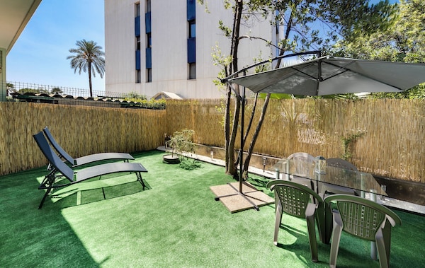 1 Bedroom + Seaside Lounge With Garden - Roquebrune-Cap-Martin
