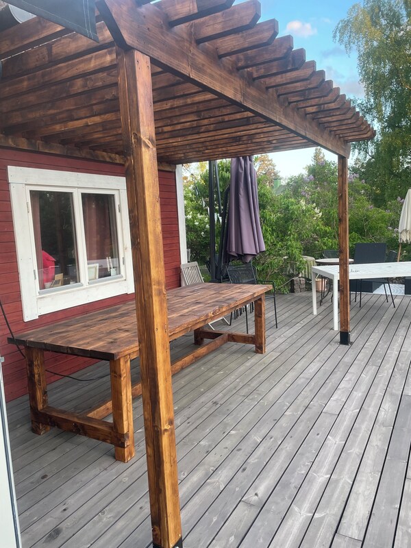 Cozy House From 1920, Sea View And Swimspa Pool, Pets Allowed - Vaxholm