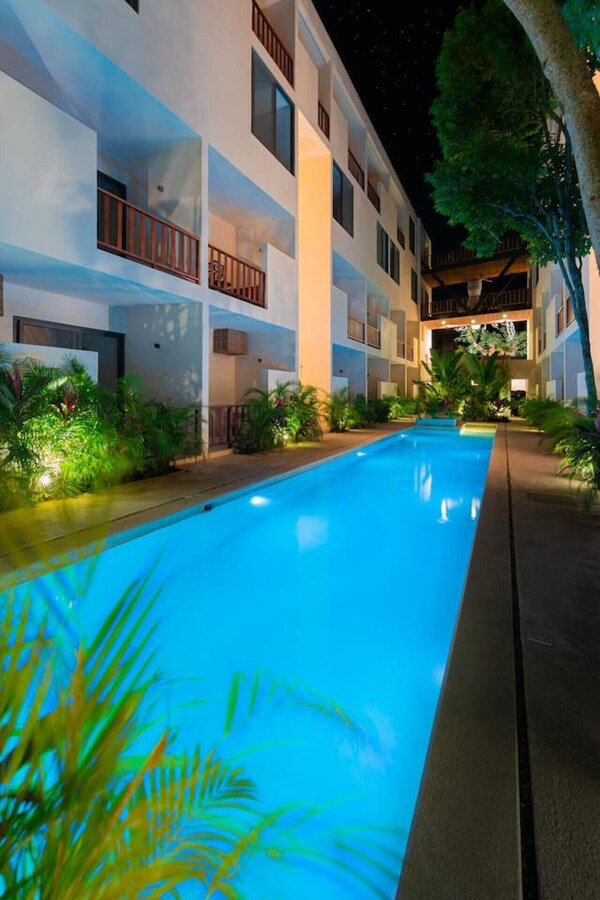 Your Pet-friendly Getaway W/ Rooftop & Pool Tulum - Tulum