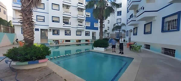 Charming Apartment In Marvelous City Of Martil With Swimming Pool - Tetouan