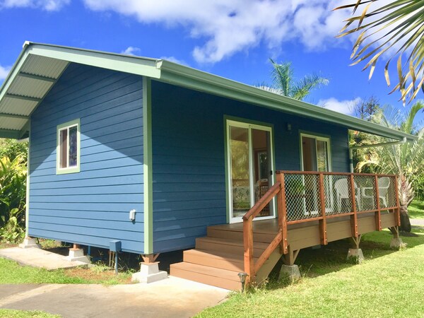 Puna Rainforest Retreat Hotspring - Blue Ginger Cottage - 夏威夷