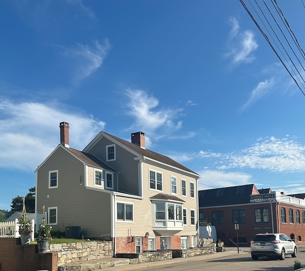 Mystic River Apartment Panoramic Views & Walkable Location - Westerly, RI