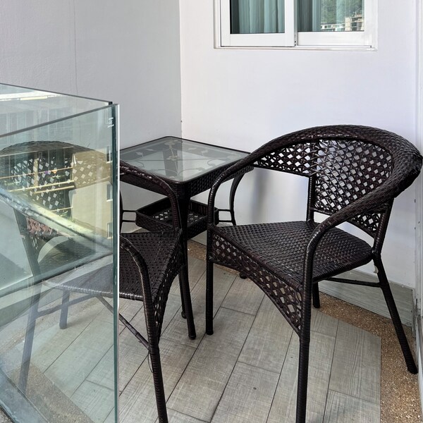 Studio Apartment With Balcony 55м² 300m From The Sea - Karon Beach