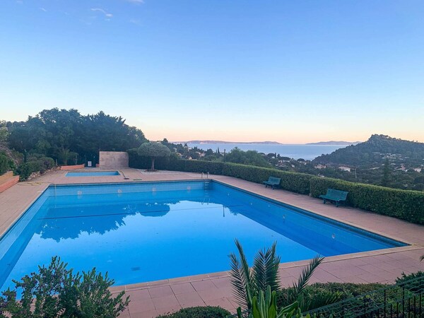 T2-wohnung Für 2 Mit Pool In Lavandou - Hyères