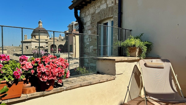 In The Center Of Assisi Apartment With Wonderful Terrace - Assisi