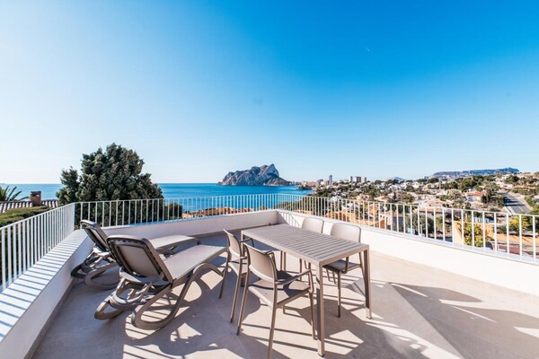 Villa 'Mar - Bassetes' With Sea View, Wi-fi And Air Conditioning - Calp