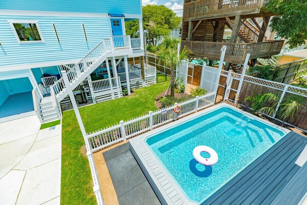 New! Main House - Tiny House - Private Pool - Luxury Close To Beach - Galveston