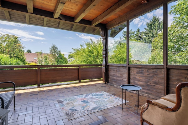 Ferienhaus 'Griesstätt' Mit Bergblick, Privater Terrasse Und Wi-fi - Bad Endorf