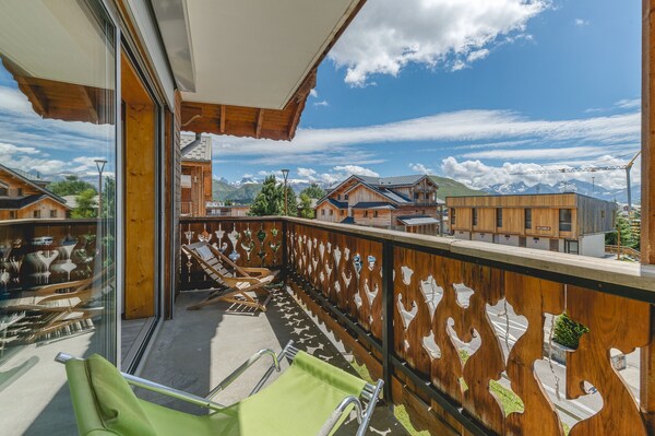 Apartment 'Crocus 4-5 55m2' With Balcony And Wi-fi - Le Bourg-d'Oisans