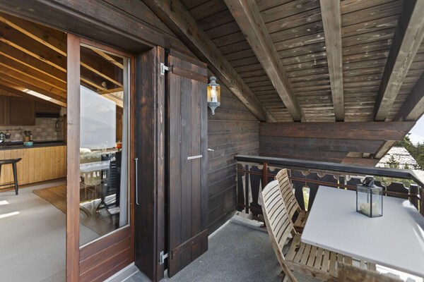 Swimming Pool, Ski & Lake View - Crans 6 Pers - Crans-Montana