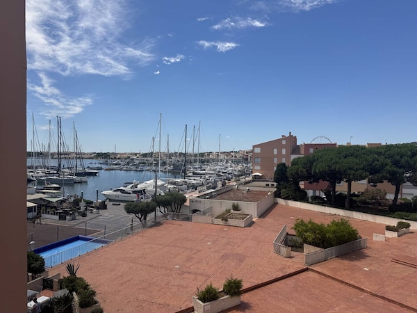 Charmant T2 Au Cœur Du Cap D'agde - Animaux Admis, Proche Plages - Agde