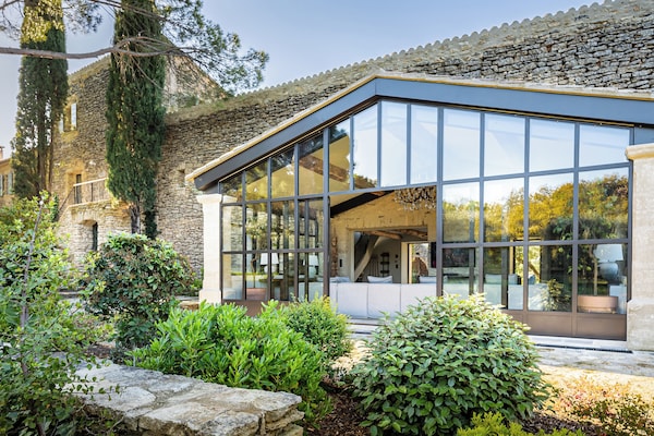 Luxury Mas In Gordes With Pool & View Charming Comfort And Privacy - Gordes