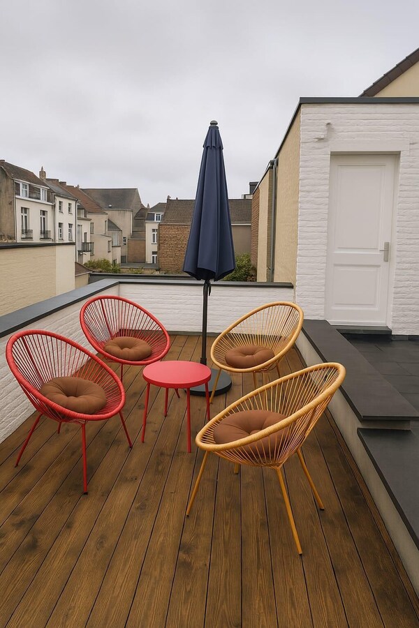 Stylish Apartment With Rooftop In Vibrant Ixelles - Bruxelles