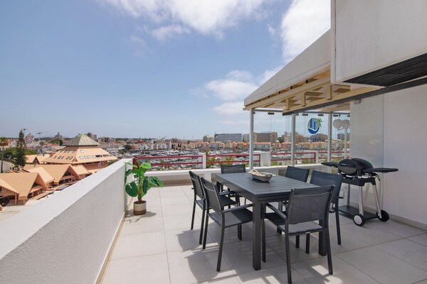 Apartment 'Marina Vilamoura Ap Triplex Luxury' Mit Meerblick, Wlan Und Klimaanlage - Quarteira
