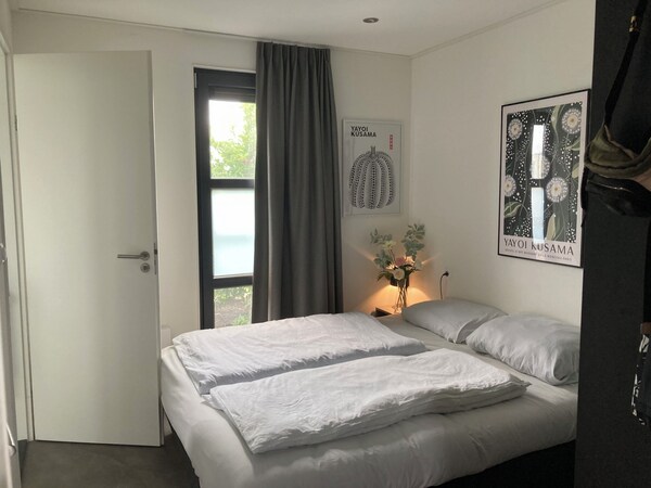 Modernes Chalet In Erster Reihe Am Enkhuizer Strand Mit Außergewöhnlichem Meerbl - Enkhuizen
