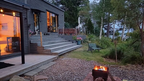 The Lake House - Boats, Beach, Sauna And Barbecue - Sandviken
