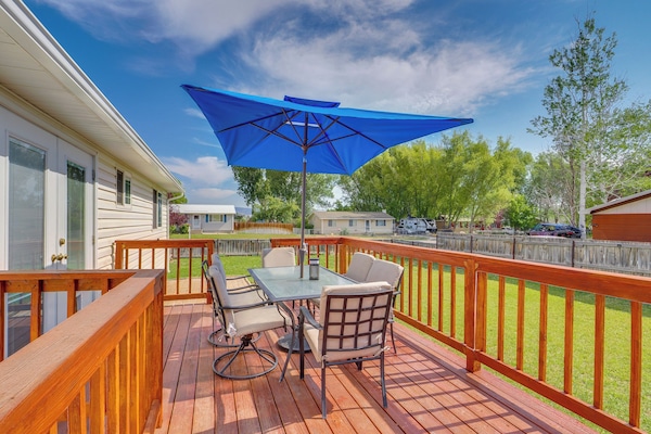 1 Mi To Main Street Vernal: Updated Home W/ Yard! - Vernal, UT