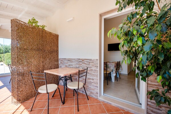 Apartment 'L'aia - 2' Mit Gemeinschaftspool, Wlan Und Klimaanlage - Monopoli