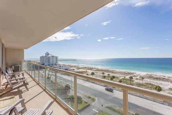 Gorgeous Views Of The Gulf From The Balcony! - Pensacola Beach, FL