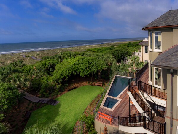 46 Surfsong: 7br Luxury Oceanfront Home, Private Pool, Spa & Boardwalk - Kiawah Island, SC