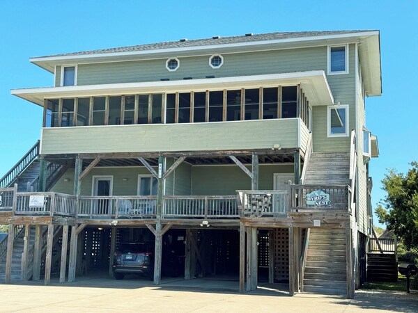 Sn9615- Oceanfront Duplex Beauty! With 4 Bedrooms, Direct Beach Access, Wifi! - Kill Devil Hills, NC