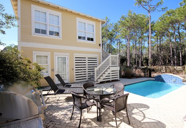 Watercolor "Cove Hollow" |5br With Guest House | Sleeps 12 | Private Pool! - Seaside, FL