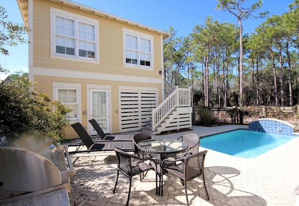 Watercolor "Cove Hollow" |5br With Guest House | Sleeps 12 | Private Pool! - Seaside, FL