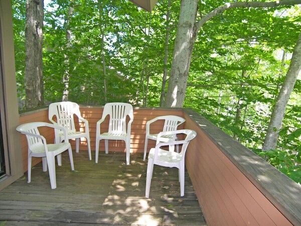 Ac/fp, Deck, Woods View, Swim Club, Near Loon, Ski Shuttle. V063e By Lrs - Waterville Valley, NH