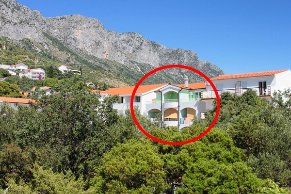 1-zimmer-ferienwohnung Mit Balkon Podaca, Makarska (A-11274-a) - Drvenik