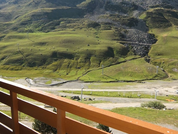 Studio 4 Pers, Pieds Des Pistes Avec Balcon Et Animaux Admis - La Mongie - Lac de Caderolles