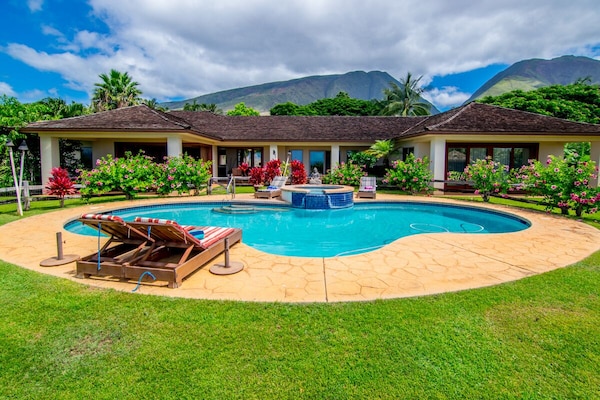 5br Oceanview Estate | Private Pool + Detached Cottage - Maui, HI
