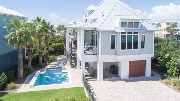 Patience Cottage - A Estrenar Con Vistas Al Golfo Y Piscina Privada En Seagrove !! - Seaside, FL