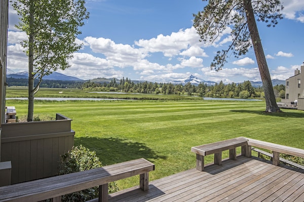 Ch050 Lakeside Condo Has Cascade Range & Lake Views, Short Walk To The Lodge! - Black Butte Ranch, OR