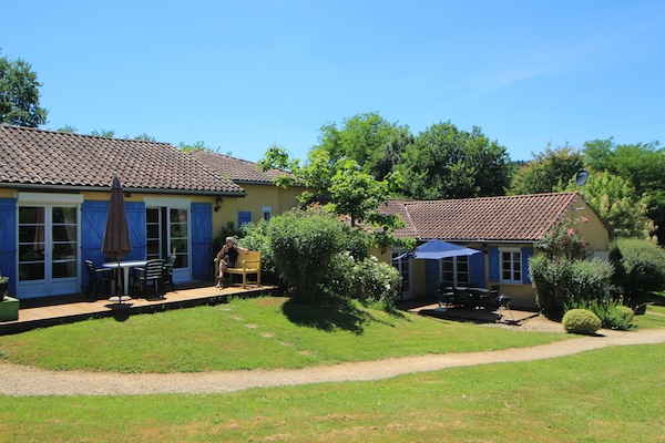Joli Gîte Tout éQuipé Au Calme Proche Sarlat Dans Un éCrin De Verdure. 4/6 Pers - Dordogne